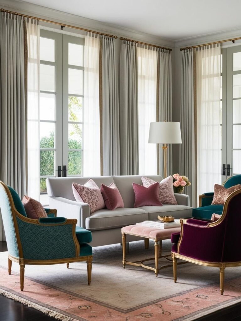 Rococo Color Palettes: How to Use Pastels and Jewel Tones