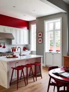 Cherry Red in Modern Kitchens: Trendy and Timeless